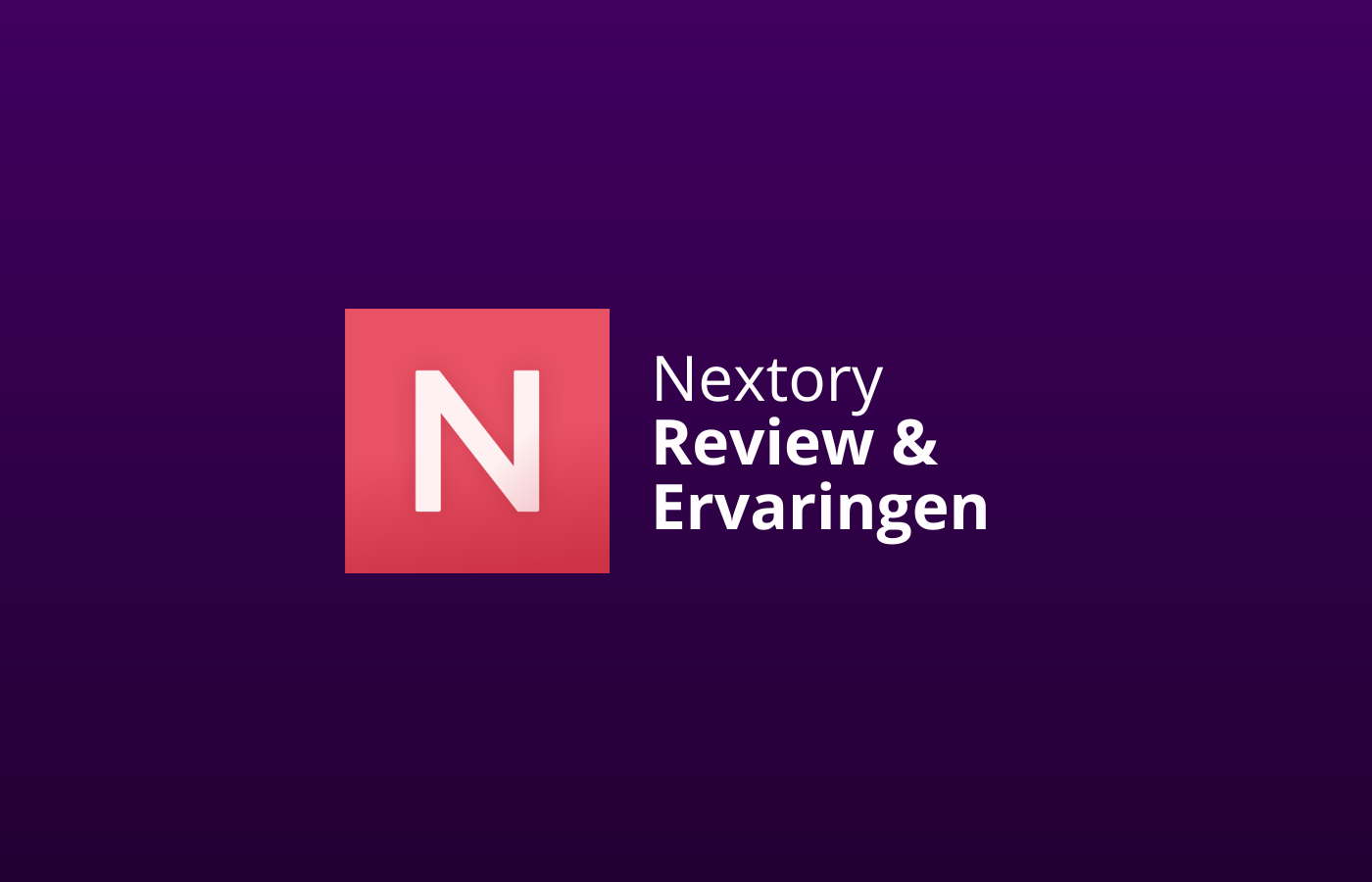 Nextory Ervaringen & Review 2025 [De Moeite Waard?] - #1 Kennisbank