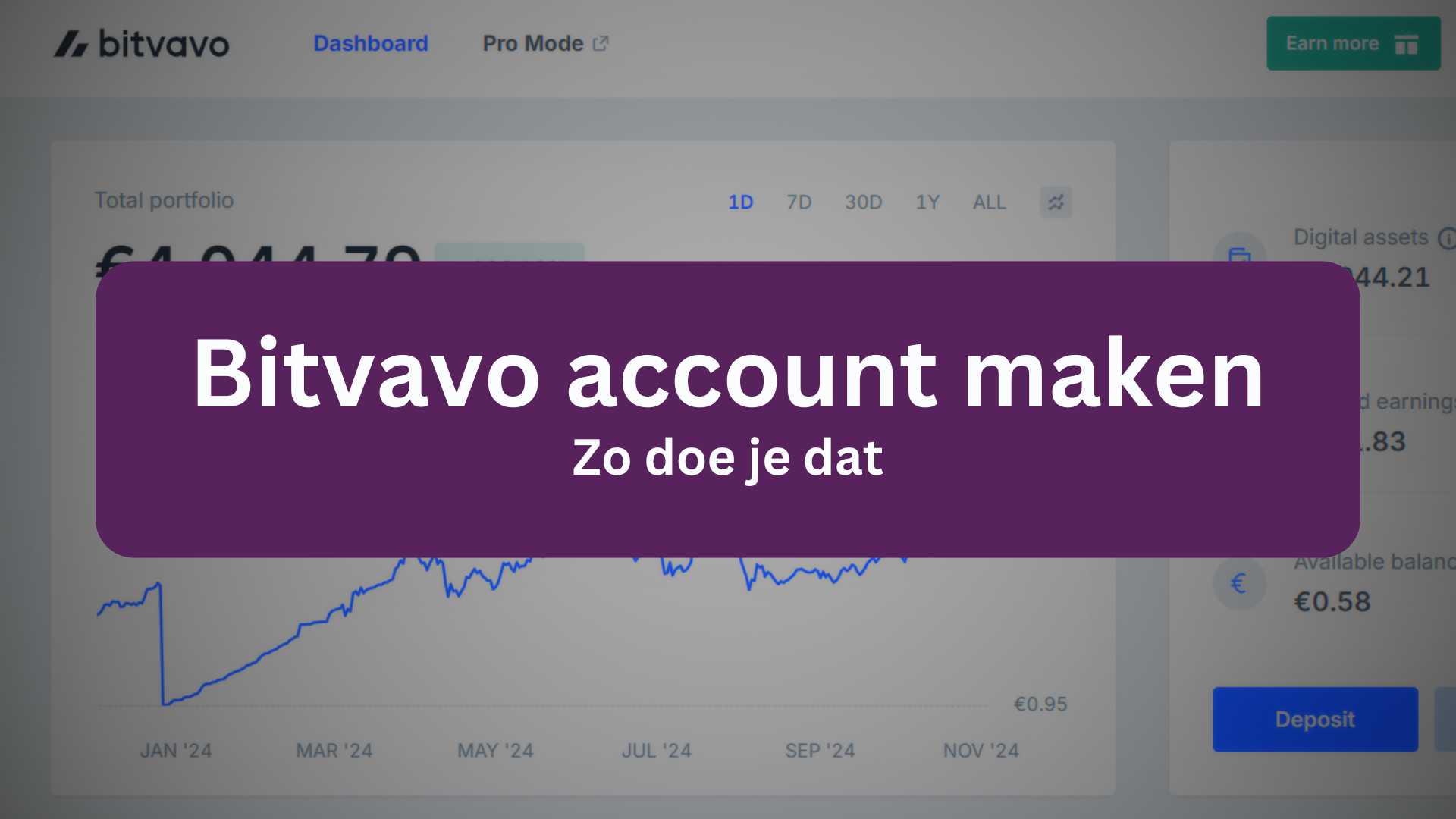 Bitvavo account aanmaken: Lukt niet? Zo wel! [How-To] - #1 Kennisbank